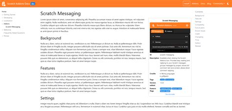documentation for addons · issue 260 · scratchaddons website v2 · github