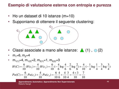 PPT Apprendimento Automatico Apprendimento Non Supervisionato