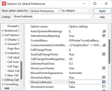 Suporte Wolfram Respostas Rápidas Como Desativar O Code Assist