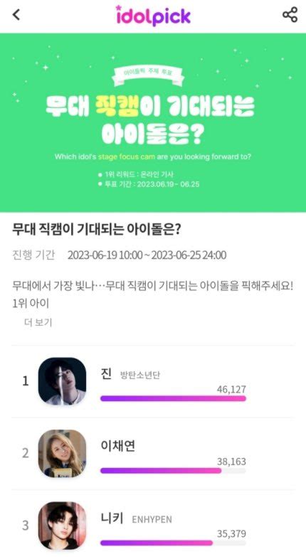 Jinjapan Fanbase🧑‍🚀🚀💫 On Twitter Jinupdate Btsjin チッケムが期待されるアイドル投票
