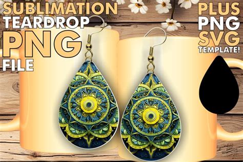 Sublimation Ready Earring Patterns 3038298