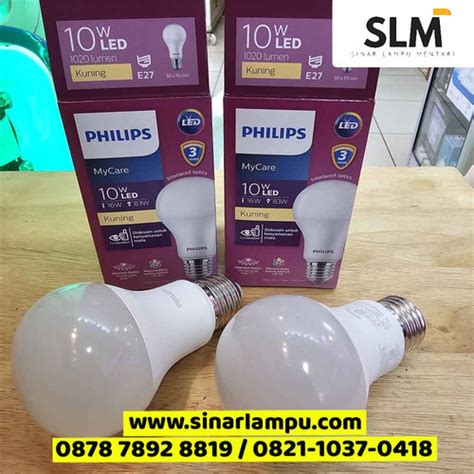Jual Lampu Bohlam LED Watt Philips Warmwhite Jakarta Barat Sinar Lampu Mentari Tokopedia