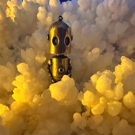 Bitsy The Brass Robot Figurine Etsy
