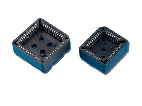 Gold Plated Plcc Smd Ic Socket Connectors Ic Socket And Connector