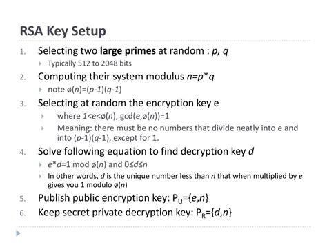 PPT RSA And Its Mathematics Behind PowerPoint Presentation Free