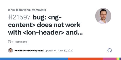 Bug Does Not Work With And Issue Ionic Team Ionic Framework