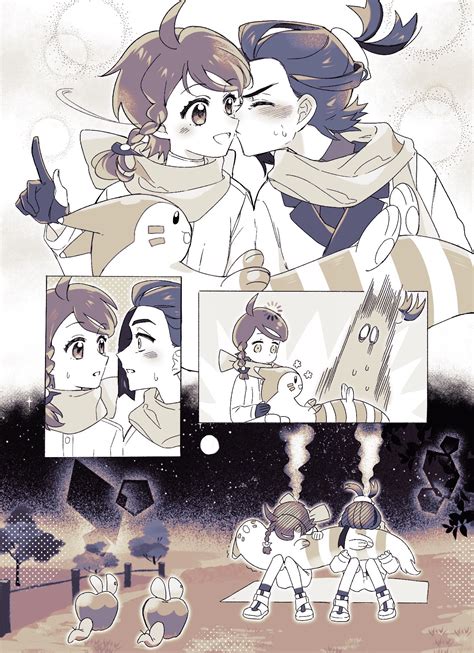 Kieran Juliana Furret And Applin Pokemon And More Drawn By Nai