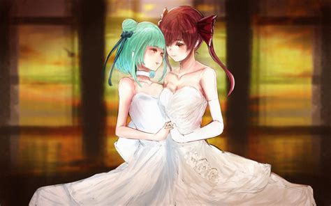 Houshou Marine And Uruha Rushia Hololive Drawn By Cero Danbooru