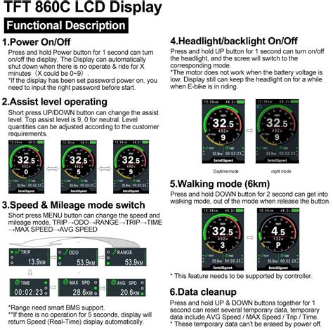 Utah Trikes Bafang 860c Color Display With Selector Switch