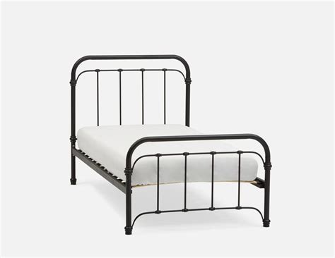Structube Gwen Metal Twin Size Bed In Black Twin Size Bedding Queen Size Bedding Retail