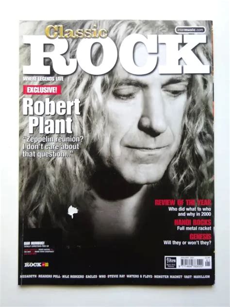 Classic Rock Magazine Robert Plantled Zeppelin Cover Issue 23
