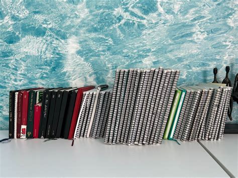 Ali Clabburn On Linkedin 63 Notebooks Containing The Last 25 Years Of