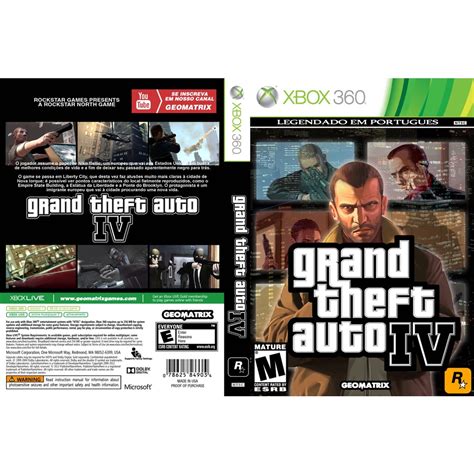 Gta IV P XBOX360 LTU LT JTAG RGH Shopee Brasil