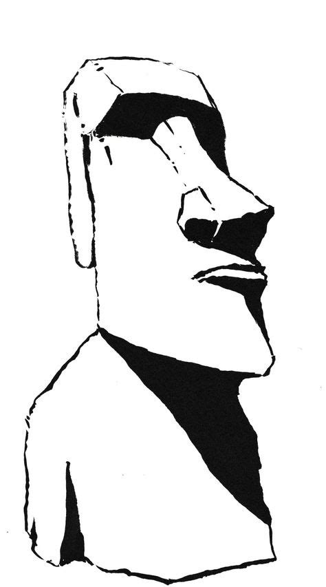 Moai Drawing