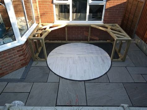 Lazy Spa Milan Surround Build Hot Tub Surround Hot Tub Backyard