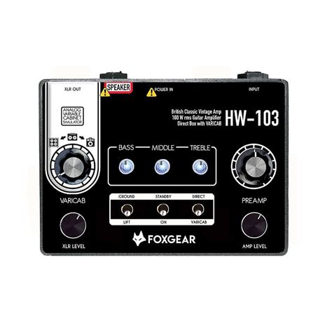 Foxgear Hw 103 Reverb