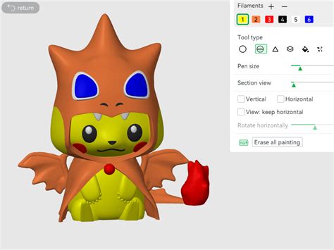 Poncho Pikachu By Goof3d Makerworld