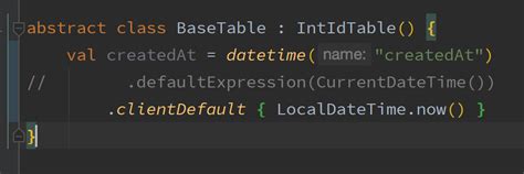 defaultexpression doesn t seem to always work but clientdefault