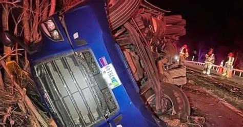 Tractor Trailer Rollover Shuts Down Highway In Delhi Newport Dispatch