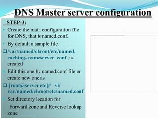 DNS Server Configuration PPTX