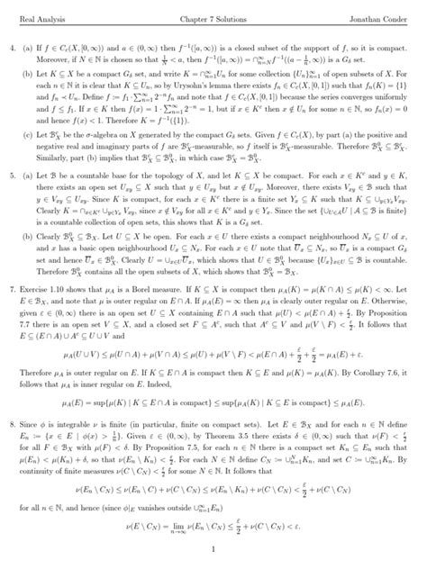 Ch7 Folland Pdf Mathematical Relations Mathematical Analysis