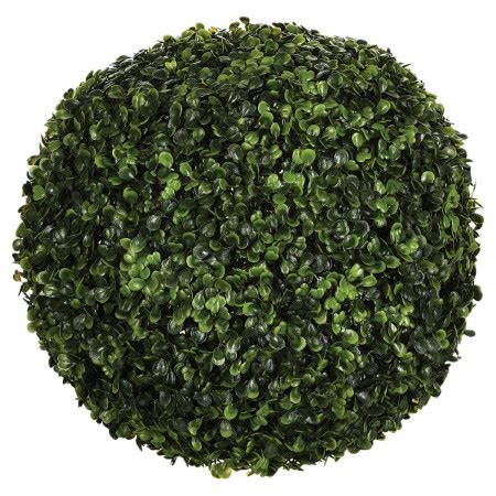 Plante Artificielle Boule De Buis Cm Vert