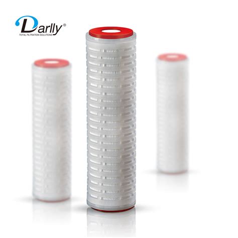 Darlly Hydrophobic PTFE Membrane Pleated Filter Cartridge For