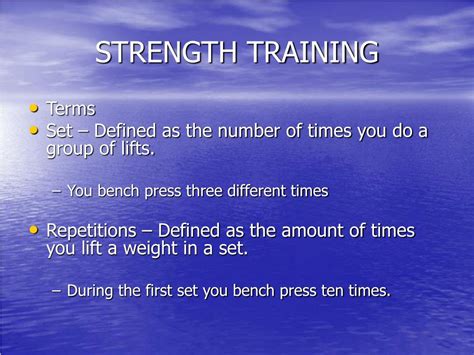 Ppt Strength Training Powerpoint Presentation Free Download Id3100965