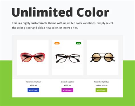 Glasses Responsive Magento 2 Theme