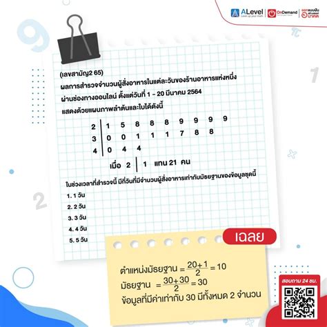 คณิต 2 A Level ของสายศิลป์ ออกสอบเรื่องอะไร ต่างกับ คณิต 1 A Level แค่