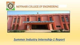 Python Summer Internship PPT