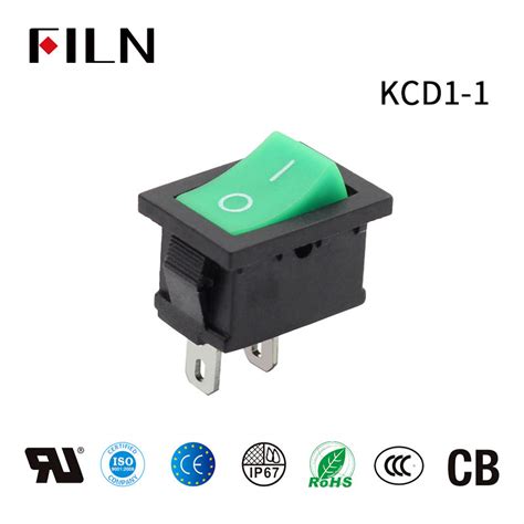 FILN 꺼짐 켜짐 스위치 2핀 오프 온 스위치 을 사용자 정의할 수 있습니다