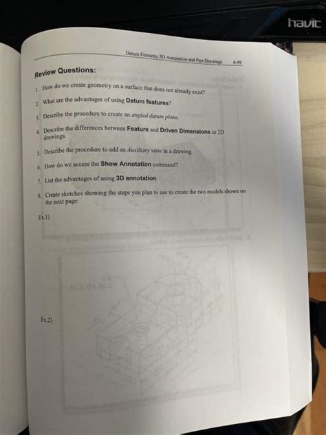 Solved How Do We Create Geometry On A Surface That Does Chegg