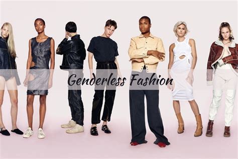 Pridemonth Genderless Fashion Mundo Do Ro