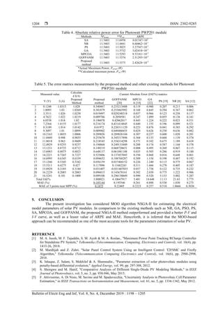 Solar PV Parameter Estimation Using Multi Objective Optimisation PDF