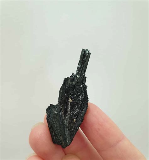Fibrous Black Tourmaline Witches Broom Olivers Stone