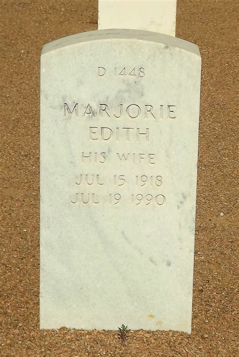 Marjorie Edith Milner 1918 1990 Memorial Find A Grave