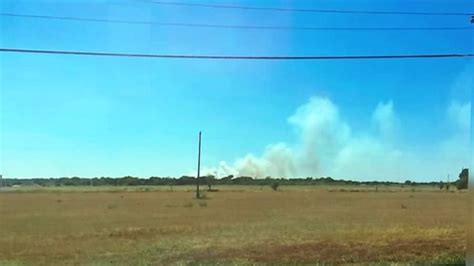 200 Acre Wildfire East Of San Marcos Now 100 Contained Internewscast