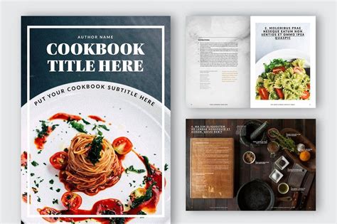 Cookbook Recipe Book Layout Cookbook Recipes Cookbook Cooking