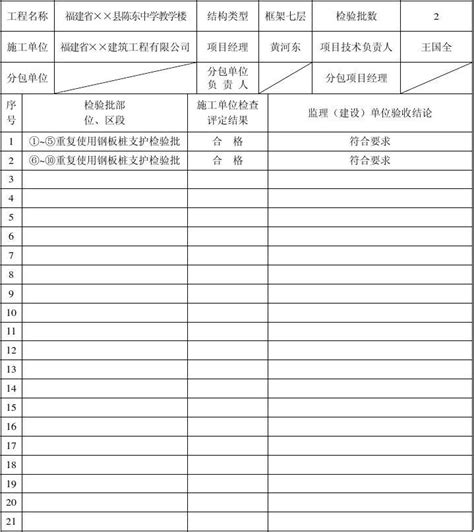 地下连续墙 分项工程质量验收记录 word文档在线阅读与下载 无忧文档