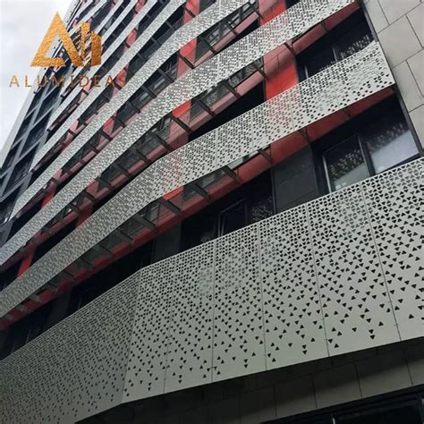 Patterned Wall Cladding Alumideas