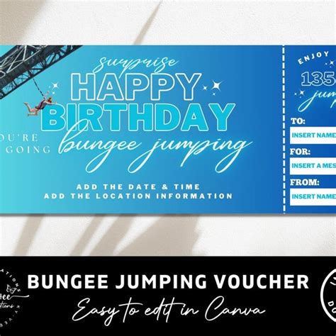 Jump T Certificate Template Etsy