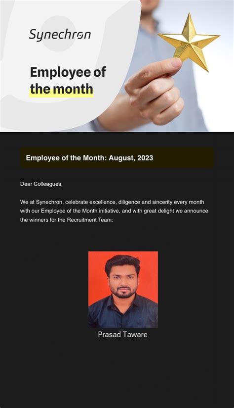 Employeeofthemonth Teamwork Gratitude Prasad ® Taware 67 Comments