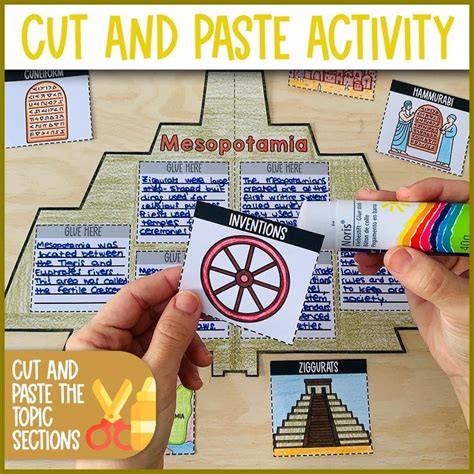 Ancient Mesopotamia Project Activity Ziggurat 3d Craft Ancient
