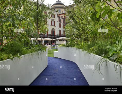 Bergamo Old Square Covered With Greenery Staging By Cassian Schmidt For