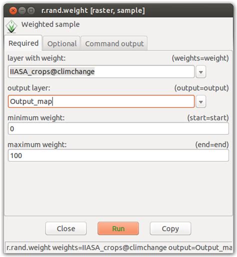 Creating A Raster Layer With A Weighted Random Sample Of Points Or My
