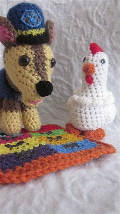Chickaletta Chicken From Paw Patrol Crochet Pattern By Melissas