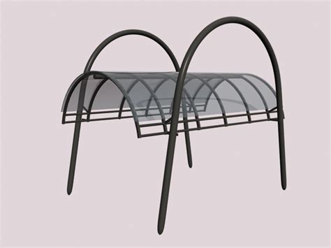Element Pergola Polycarbonate 3d Model