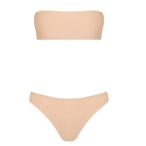 Womens Swimsuits Women Bandeau Bandage Bikini Set Push Up Brazilian