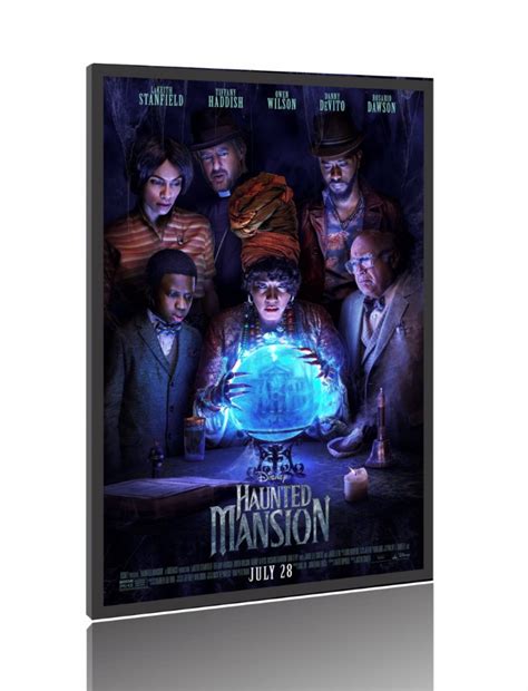 Quadro Poster Filme Mansão Mal Assombrada 2023 Elo7
